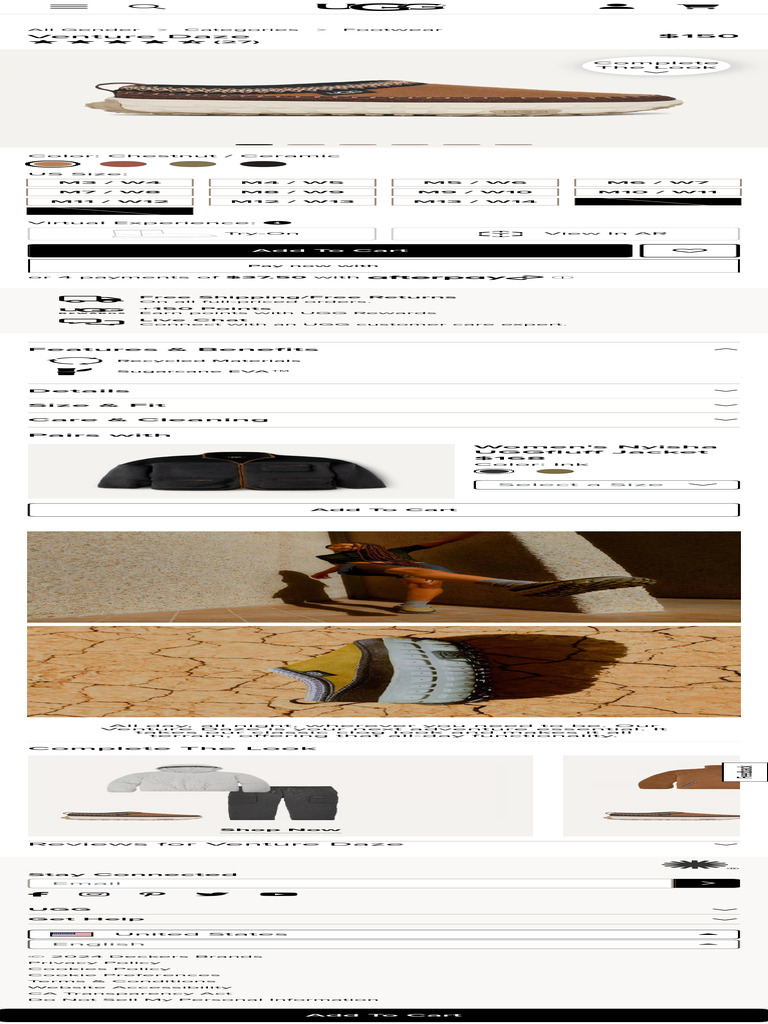 Venture Daze Shoe UGG® | PDF | Footwear
