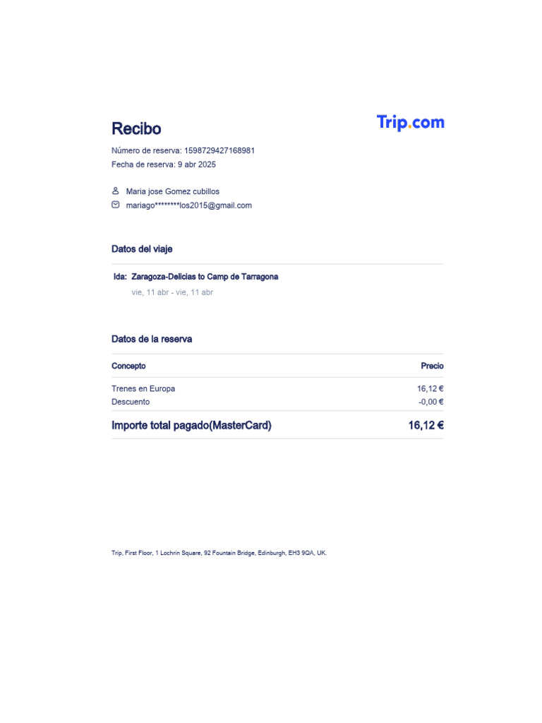 Recibo Electrã Nico | PDF
