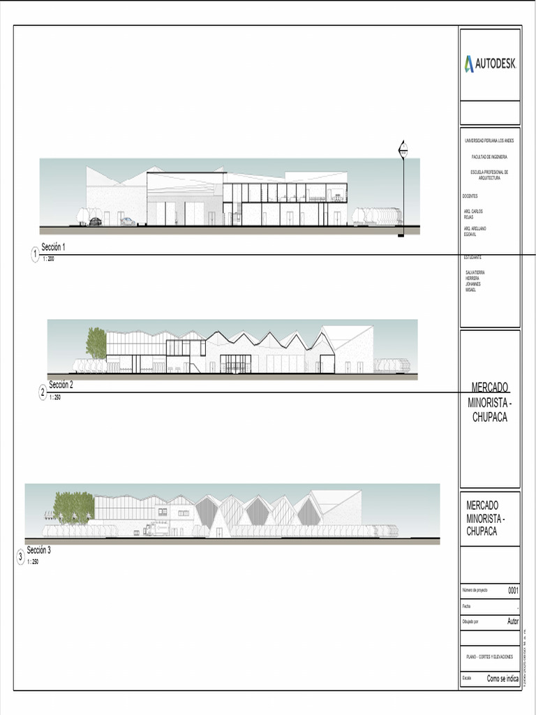 Plano Corte y Elevacion | PDF