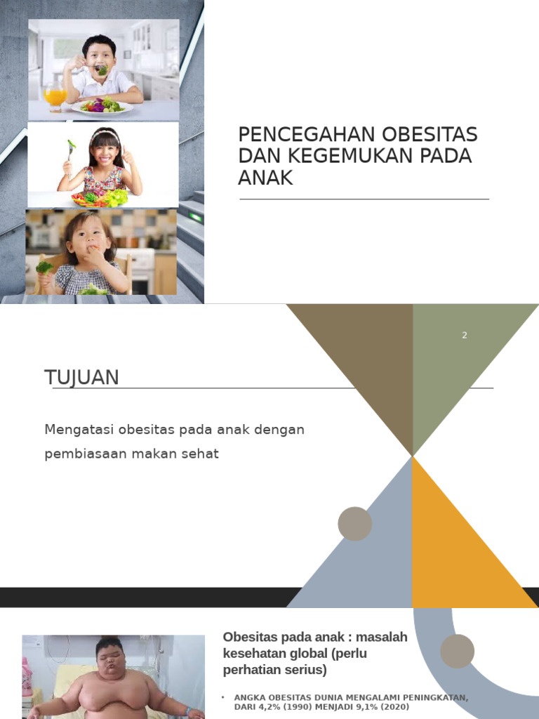 Pencegahan Obesitas Pada Anak | PDF