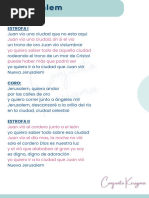 Letra Yo Soy Caleb y Venceré - Caleb 2025 | PDF