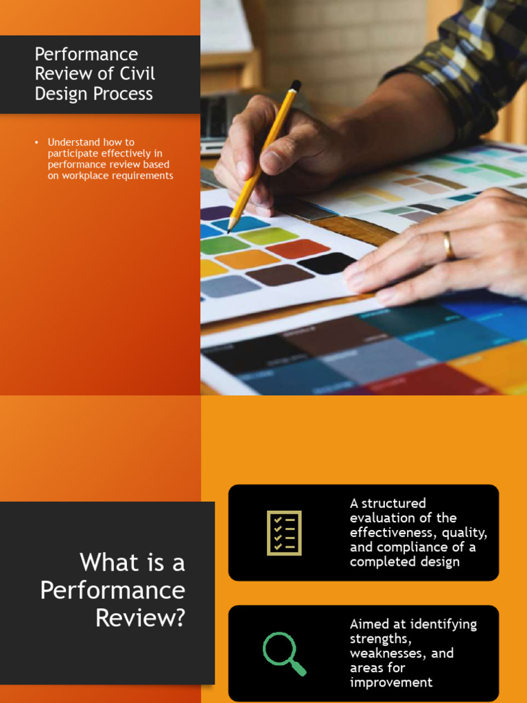 Civil Design Performance Review Guide | PDF | Evaluation | Performance ...