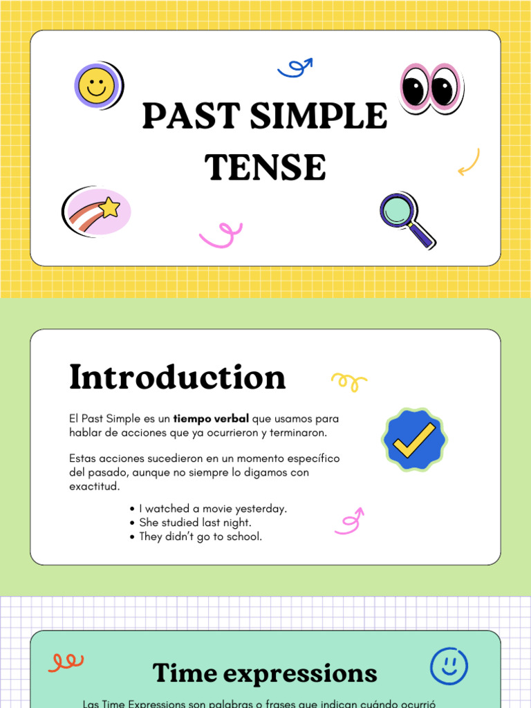 Guía Completa del Past Simple en Inglés | PDF | Verbo | Lingüística