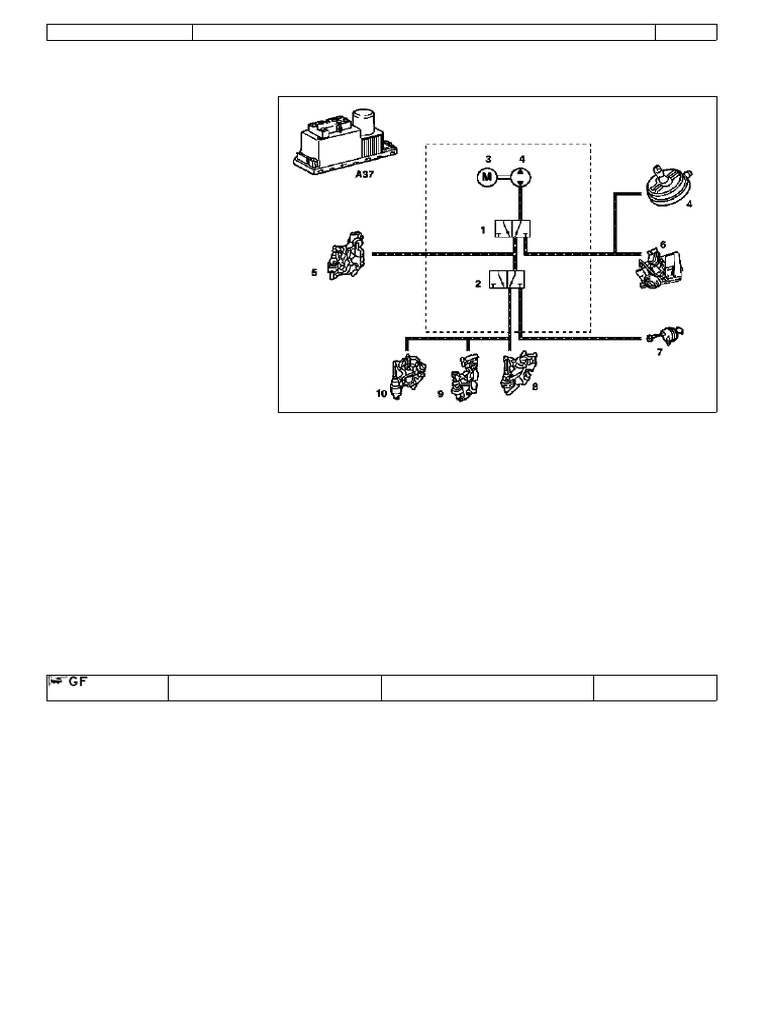 Pneumatic Locking System Overview | PDF | Valve | Actuator