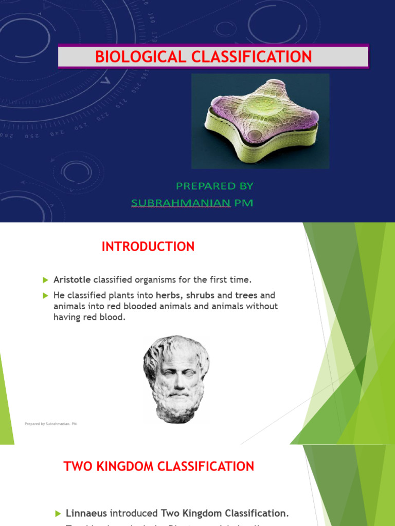 Biological Classification-1 | PDF | Virus | Fungus