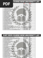 NAAC Accredited Universities List | PDF