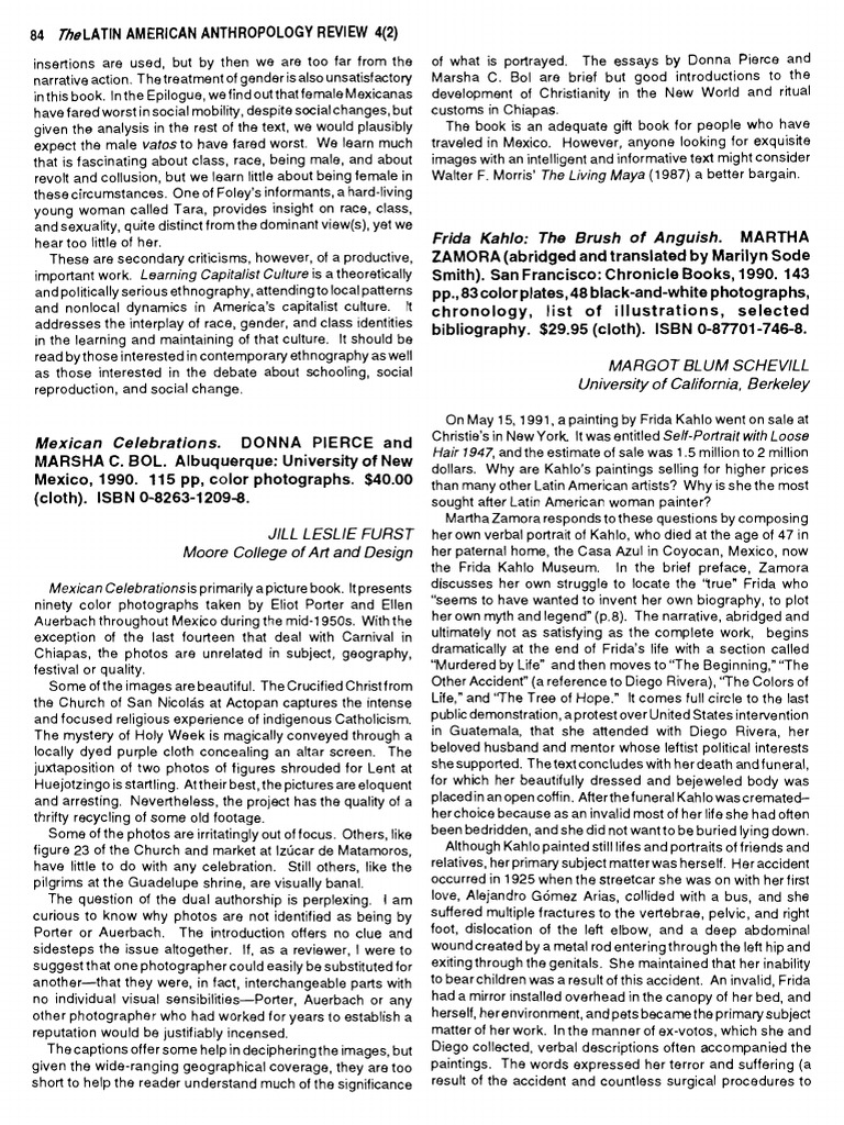 Frida Kahlo The Brush of Anguish | PDF