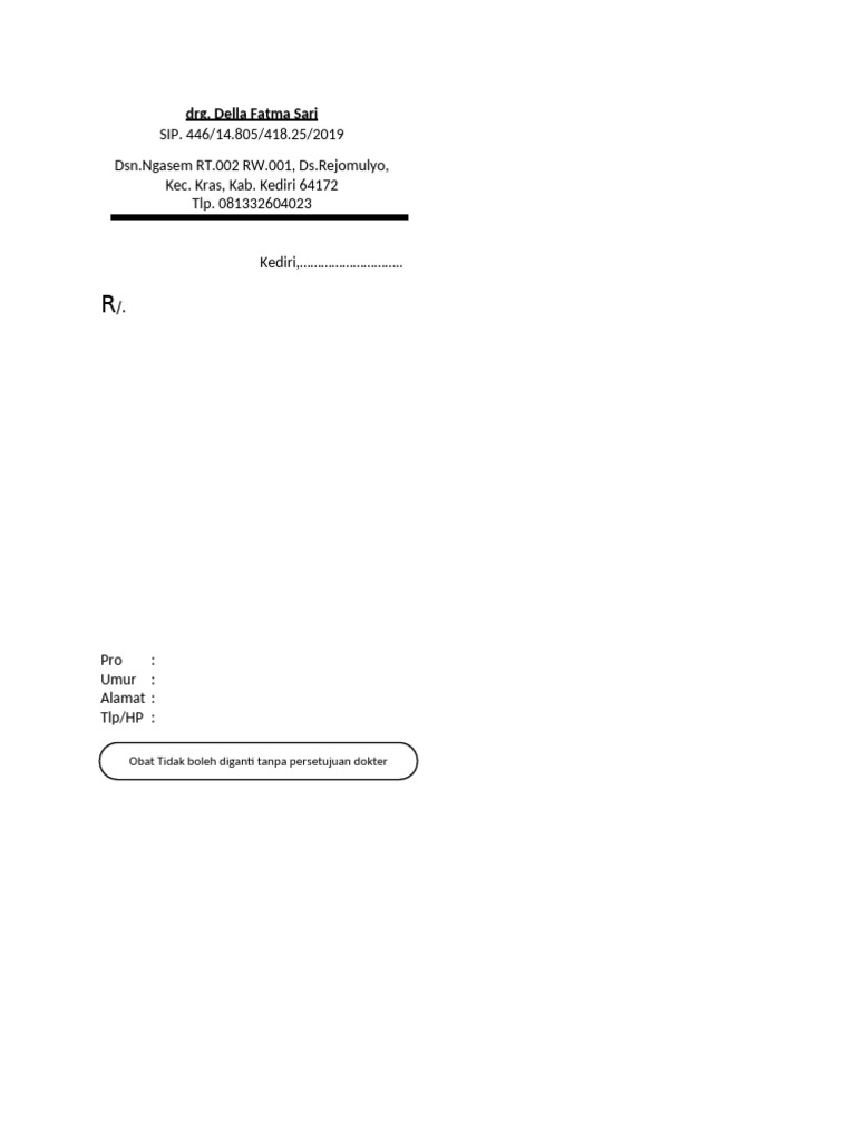 Resep | PDF