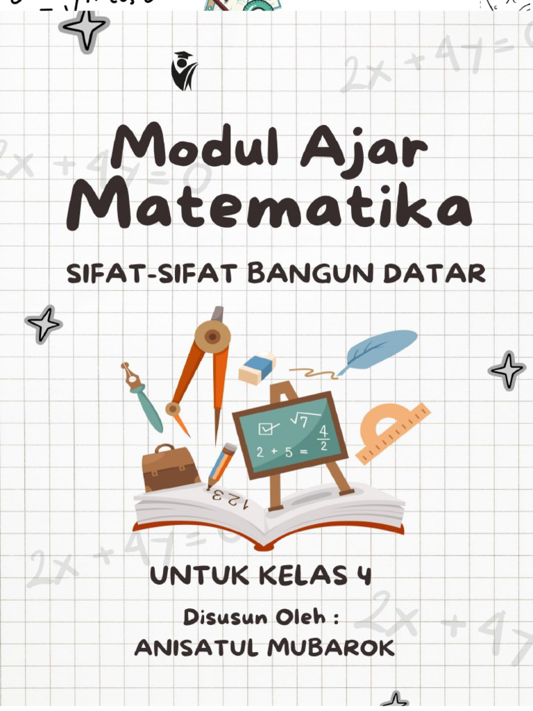 Modul Ajar Matematika "Sifat-Sifat Bangun Datar" | PDF