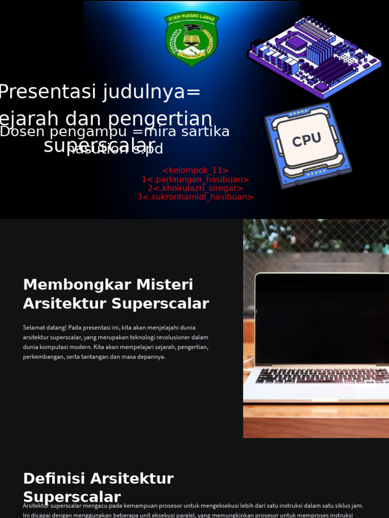 Membongkar-Misteri-Arsitektur-Superscalar - PPTX 20241211 162130 0000 | PDF