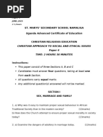 Divinity Paper 4 - Notes To Revise | PDF