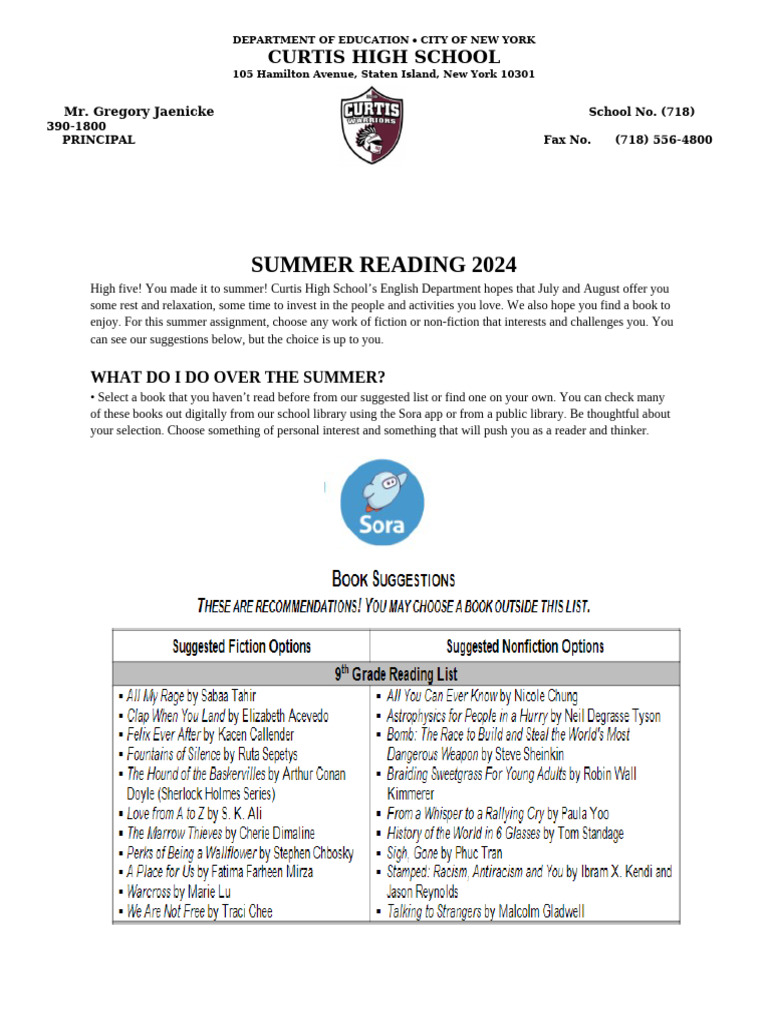Summer Reading 2024 | PDF | Social Psychology | Learning