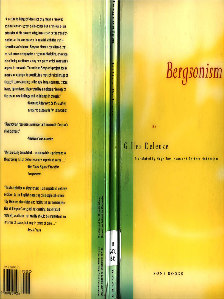 Bergson Is M | PDF