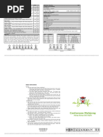 American Mah Jongg Cheat Sheet | PDF