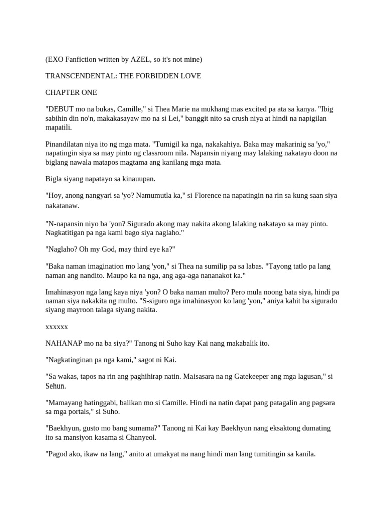 Forbidden Love | PDF