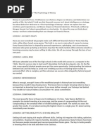 Insights from The Psychology of Money | PDF