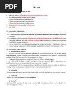 Tutorial OBLI para Alunos | PDF | Senha