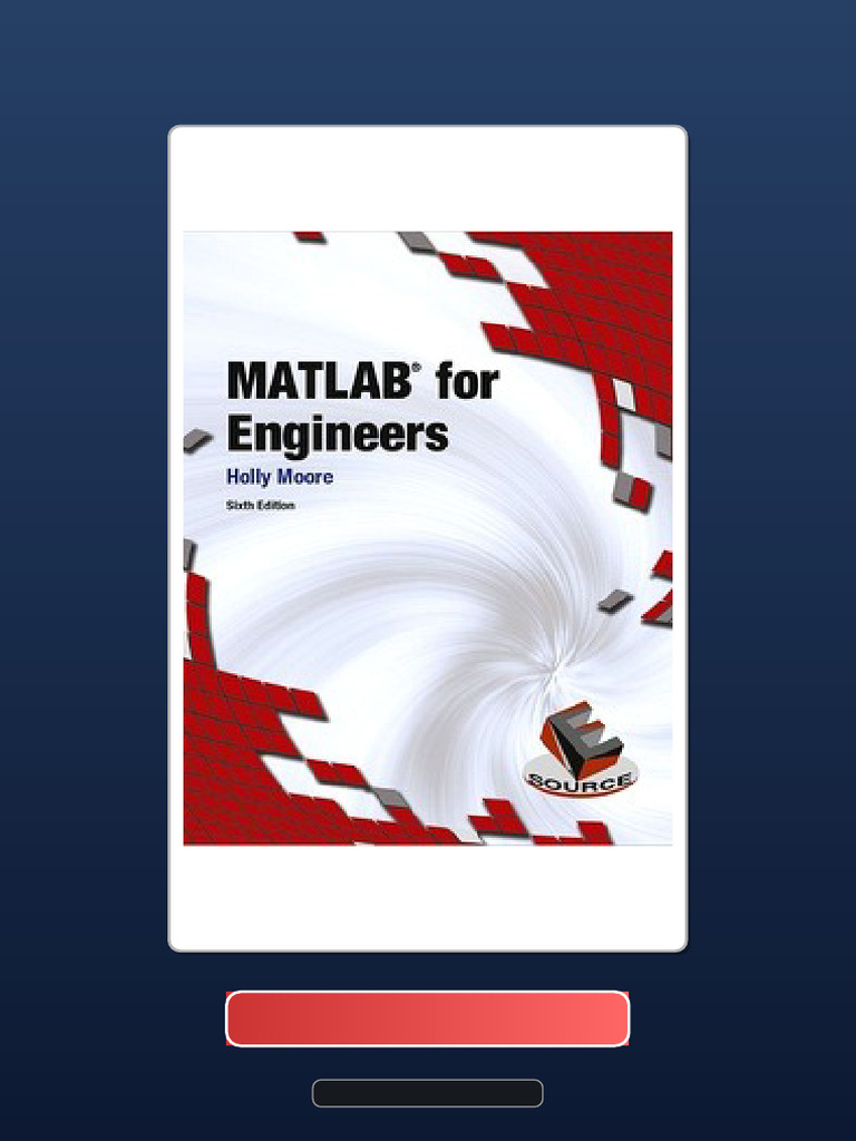 MATLAB For Engineers 6th Edition Full Download | PDF | Multiple Choice | Matlab