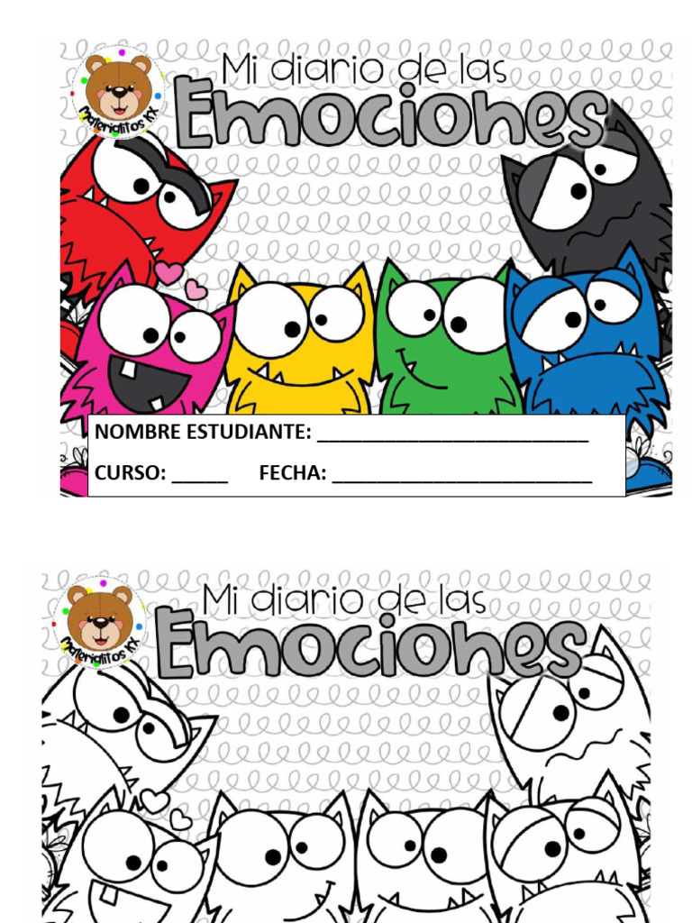Colorea Las Emociones | PDF