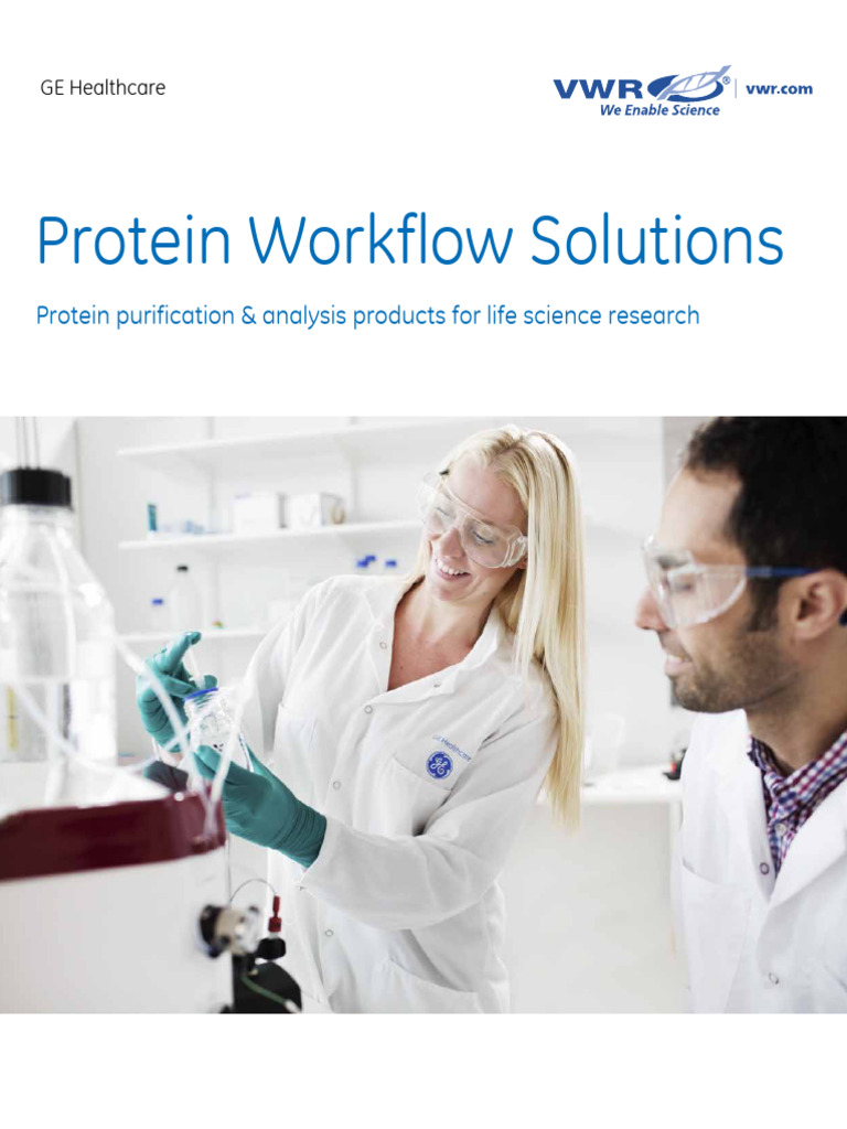 GE Healthcare Protein Workflow Solutions Brochure (US) | PDF | Protein ...