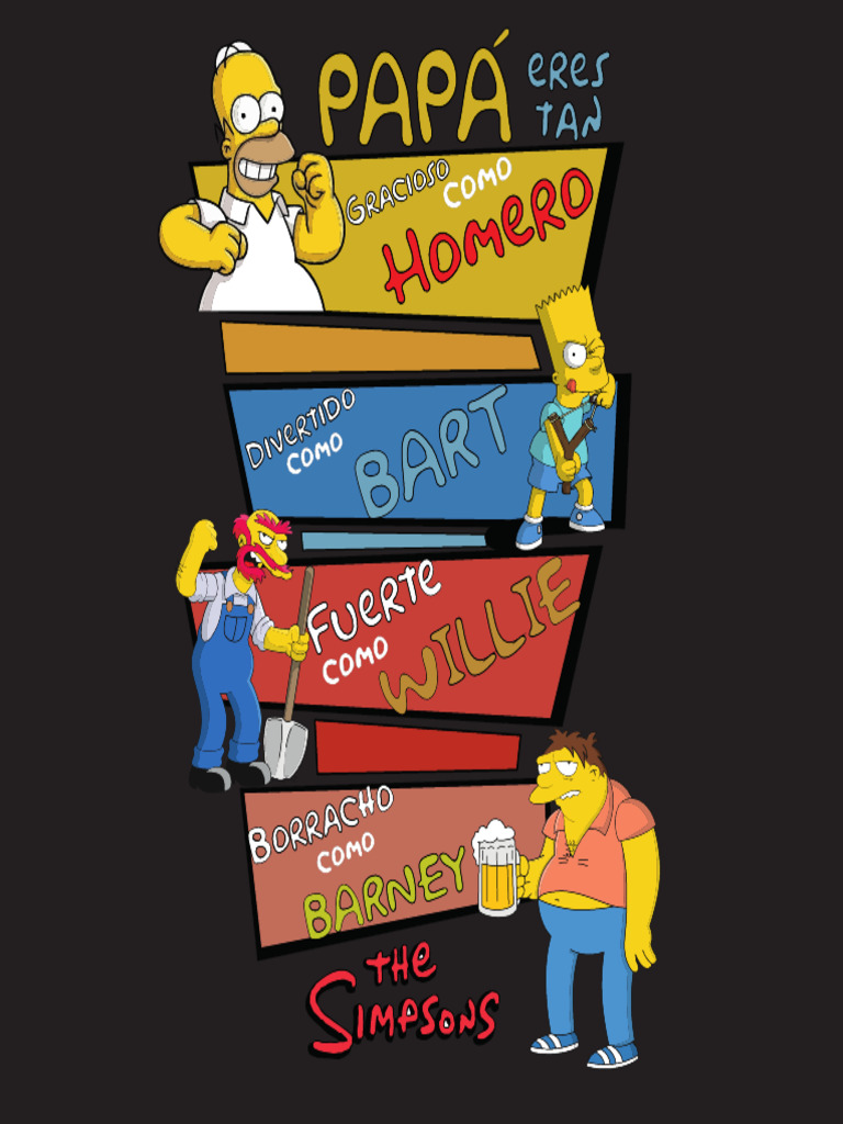 Papa Eres Tan Especial Como Simpson | PDF