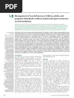 ASH 2024 Guidelines for Iron Deficiency Anemia | PDF | Anemia ...