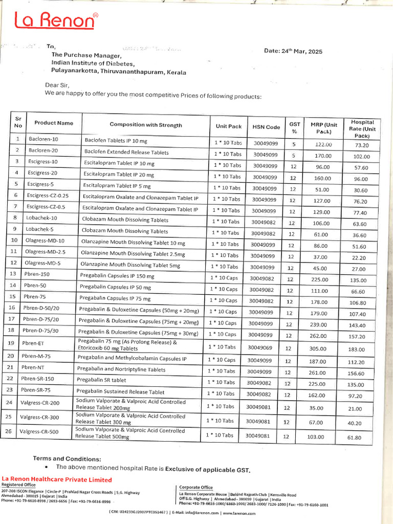 Indian Institute of Diabetes, Pulayanarkotta, Thiruvananthapuram ...