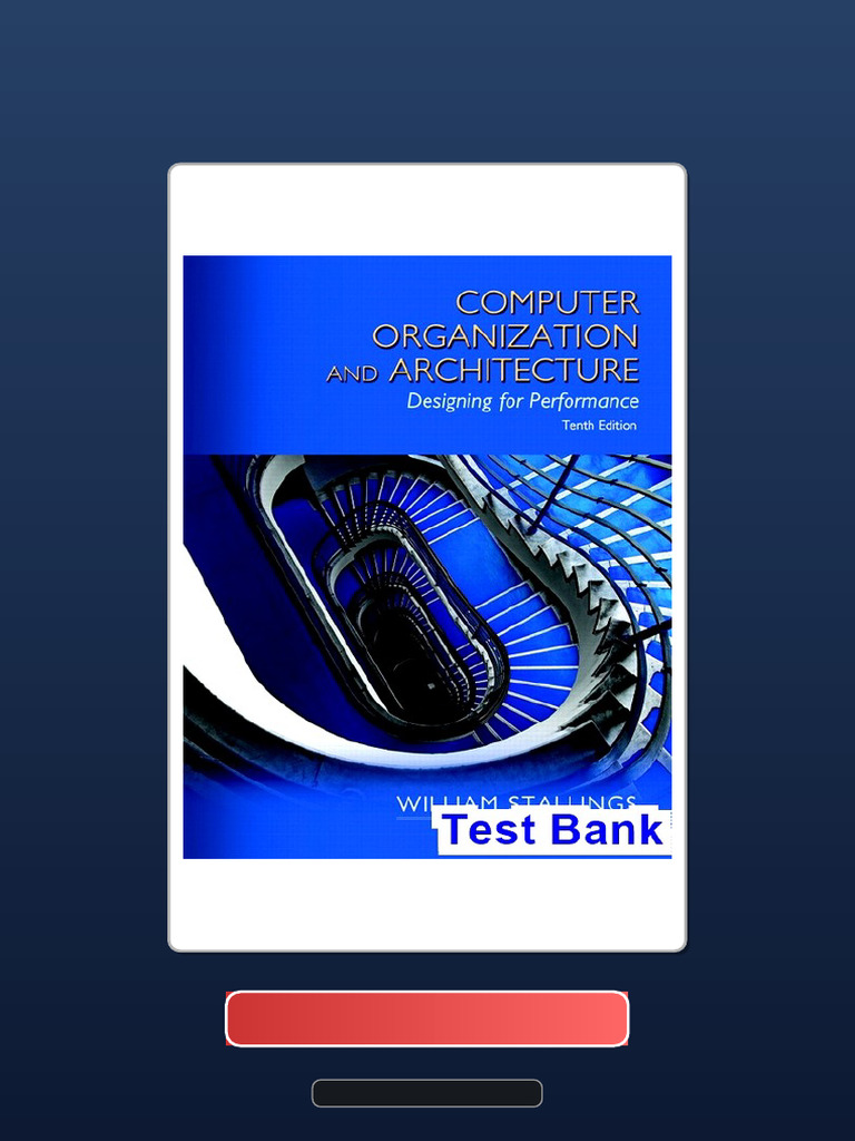 Verified PDF Download Computer Organization and Architecture 10th Edition Stallings Ebook and ...