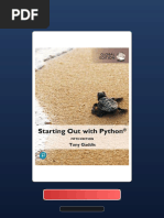Starting Out With Python 4th Edition by Tony Gaddis | PDF | Computer Programming | Multiple Choice