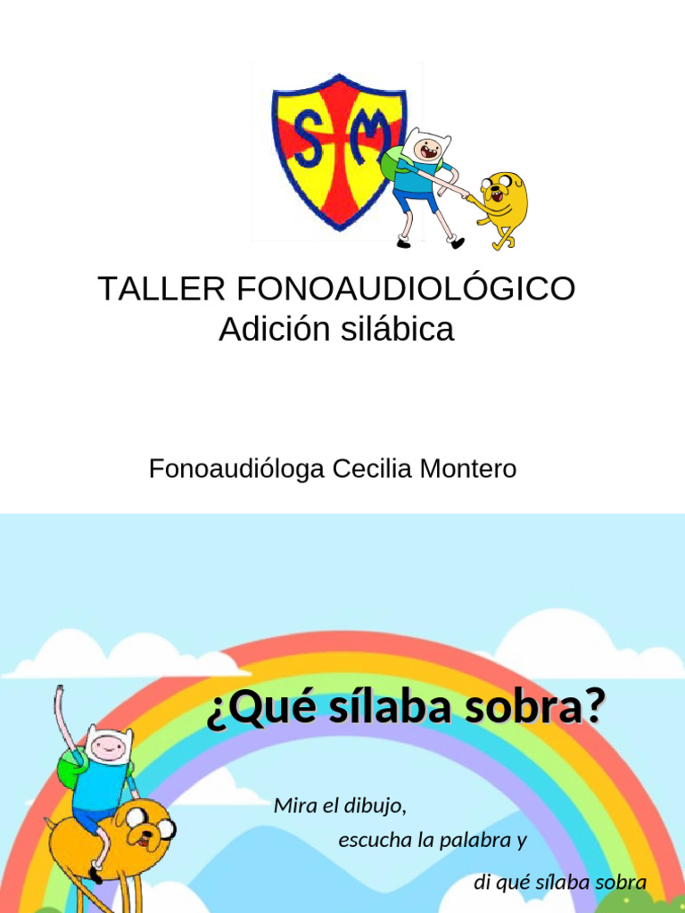 F - Análisis Fonémico - Adición Fonémica - Palabras Trisilábicas | PDF
