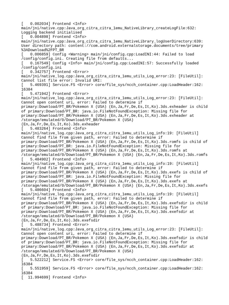 Azahar Log | PDF | System Software | Software