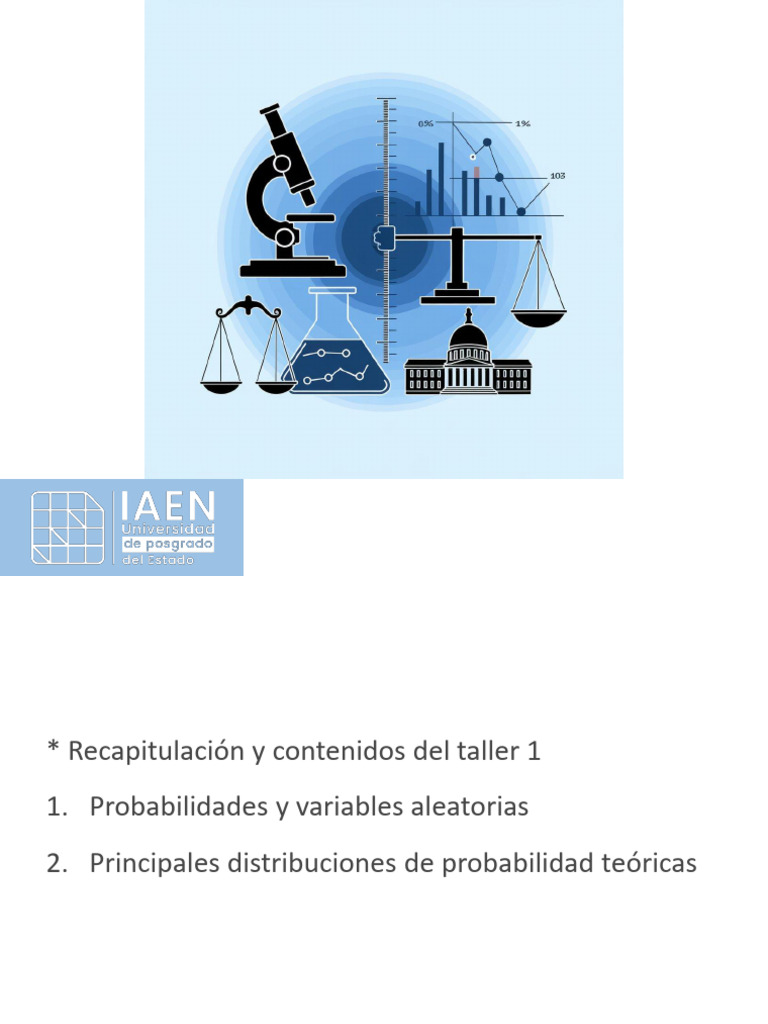 Sesion 3 Estadística Inferencial | PDF | Teoría de probabilidad | Variable aleatoria