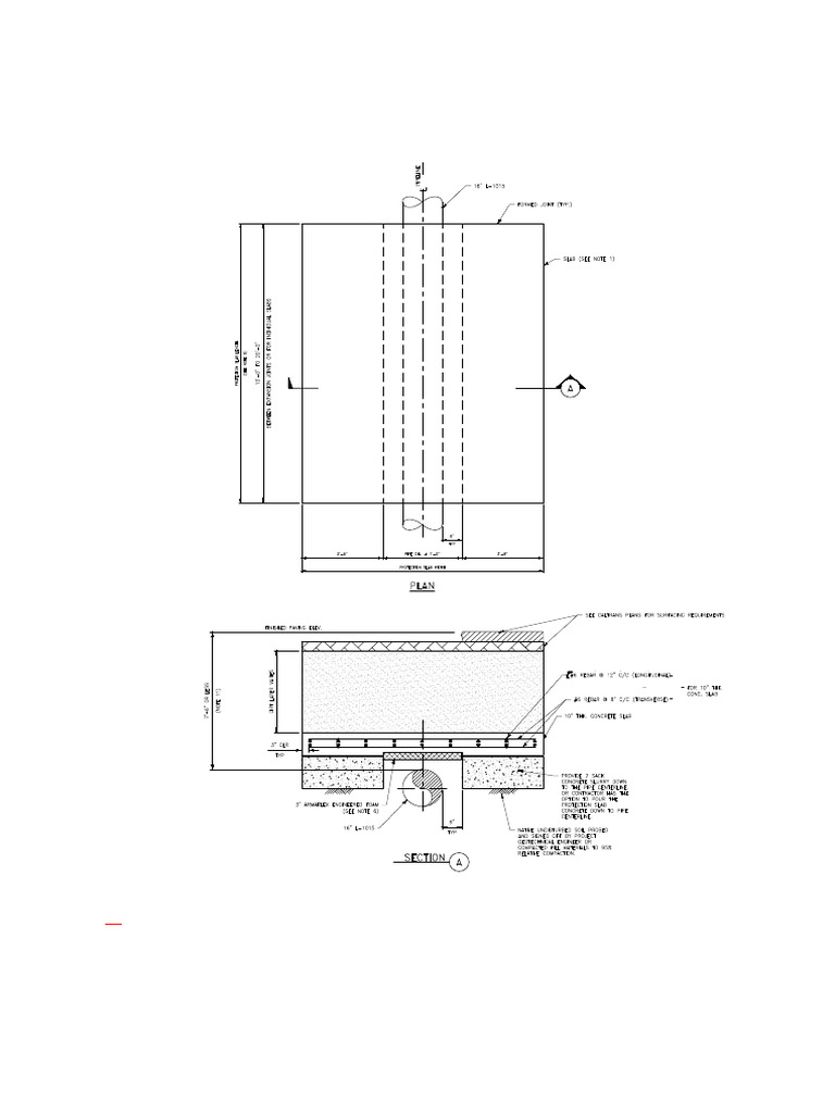 Concept Pipe Protection Slab | PDF