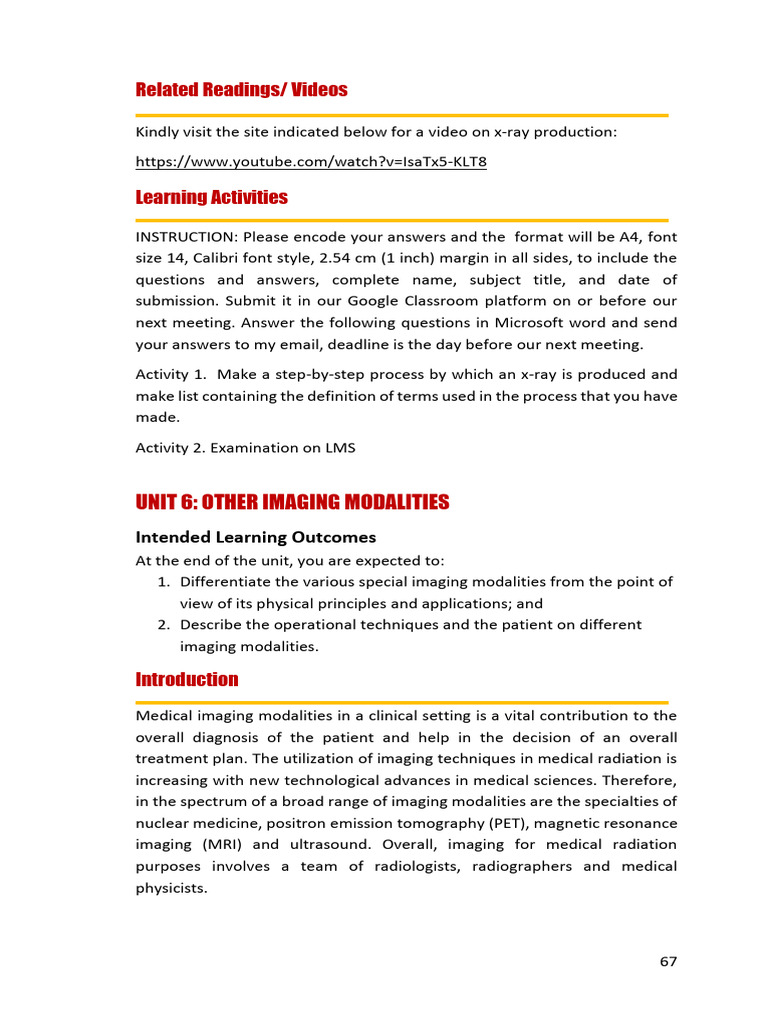 Introduction To Radiologic Technology - Period 3 | PDF | Radiation ...