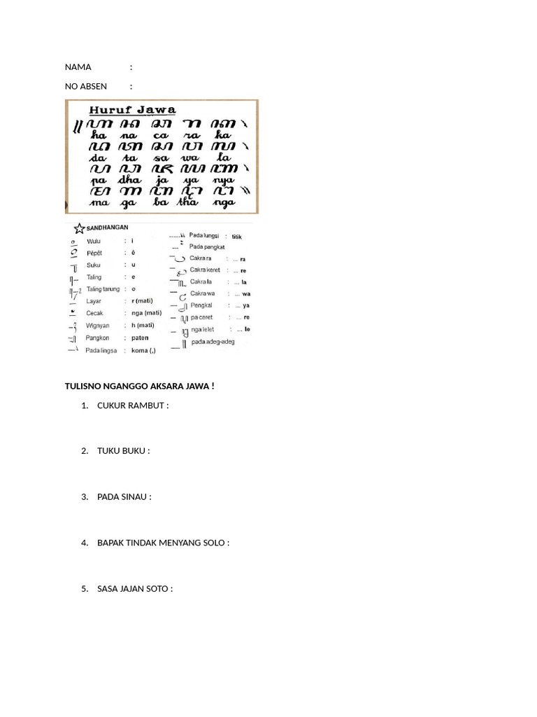 Bahasa Jawa | PDF