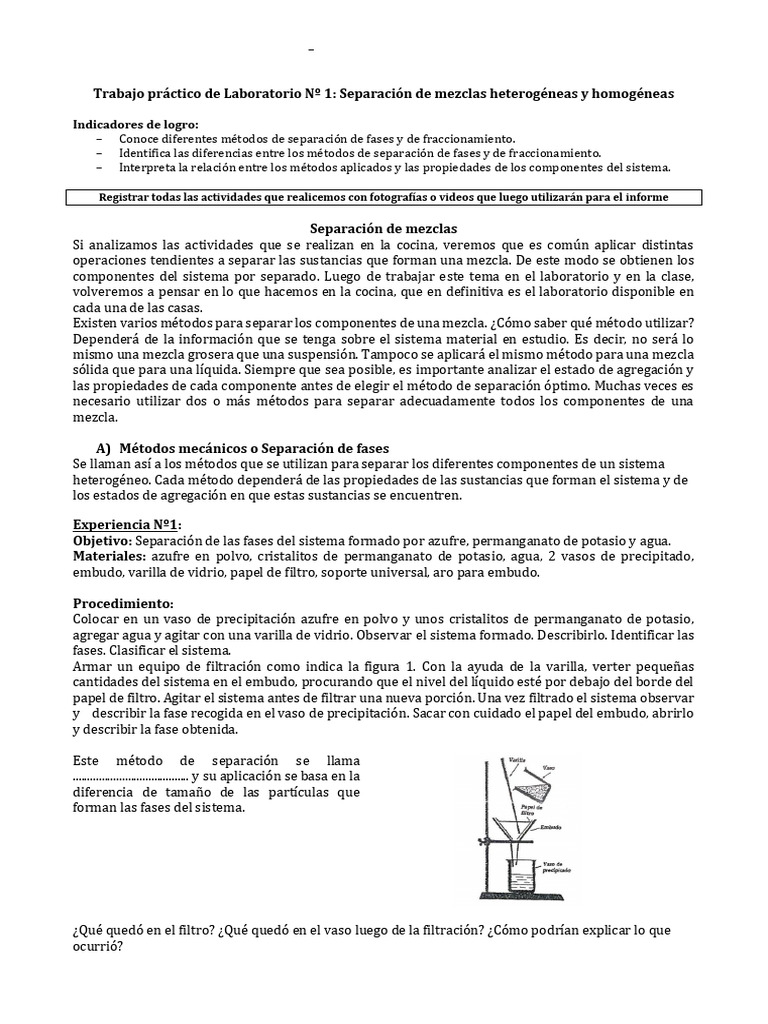 TP Labo | PDF | Mezcla | Materiales
