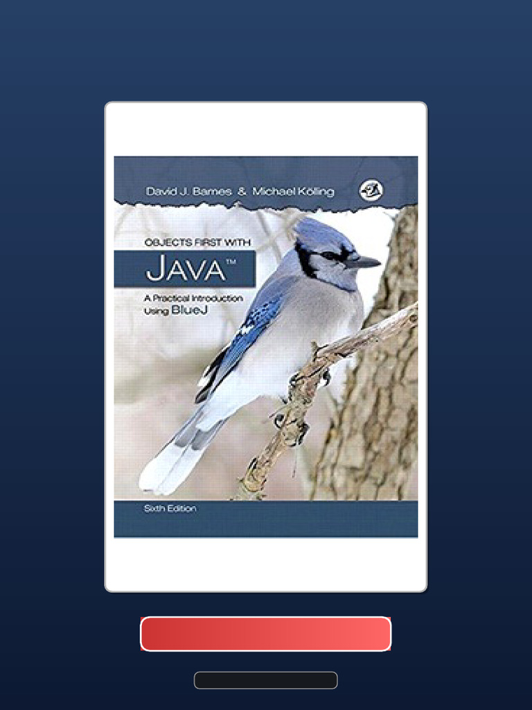 Objects First With Java A Practical Introduction Using BlueJ 6th Edition Full Download | PDF ...
