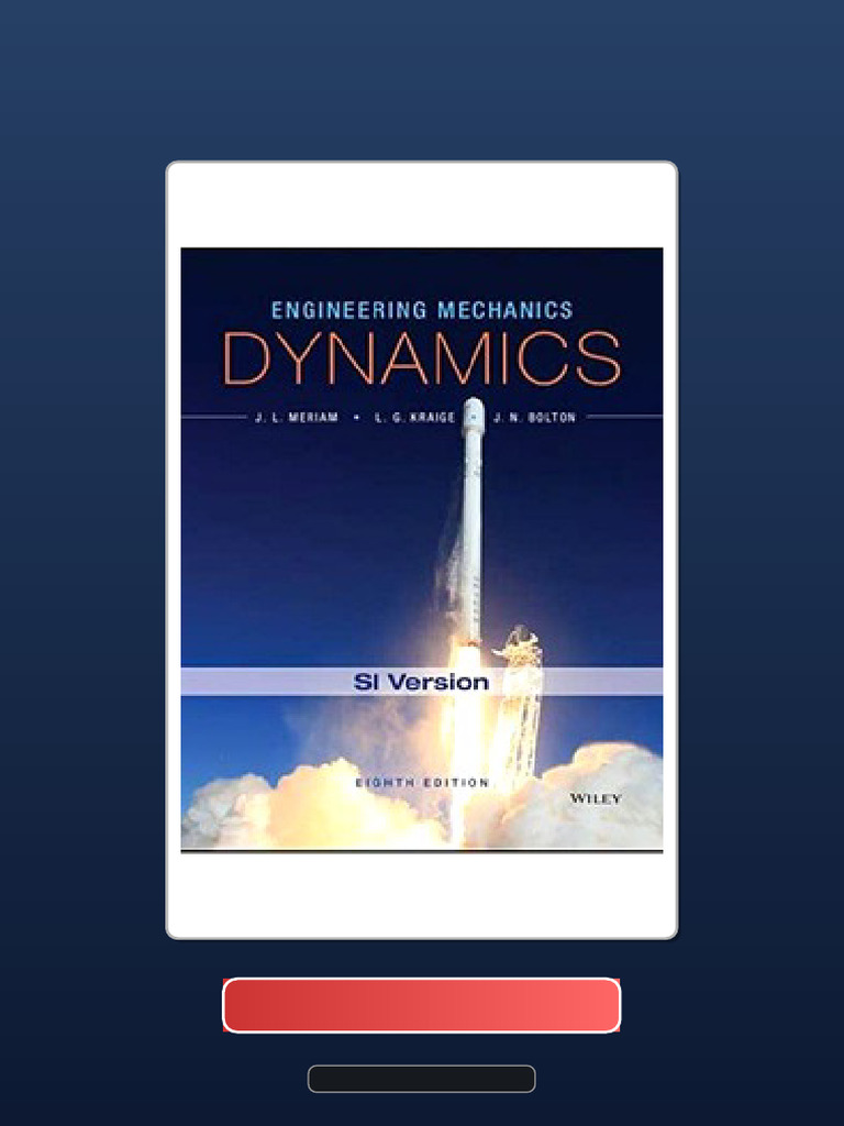 Engineering Mechanics Dynamics SI Version 8th Edition Full Download | PDF | Classical Mechanics ...