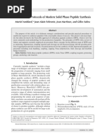 Solid and Solution Phase Peptide Synthesis | PDF | Chemistry | Biochemistry