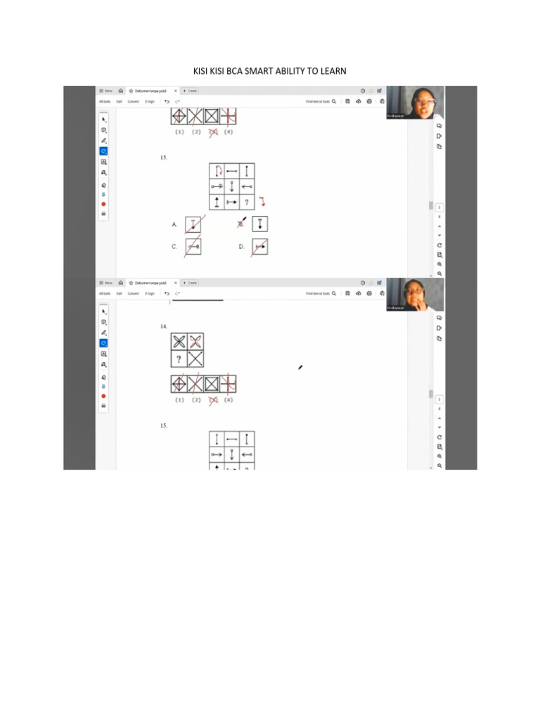 Kisi Kisi Bca Smart Ability To Learn | PDF