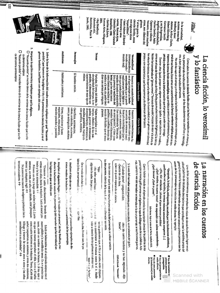 Relato de Ciencia Ficci-N | PDF