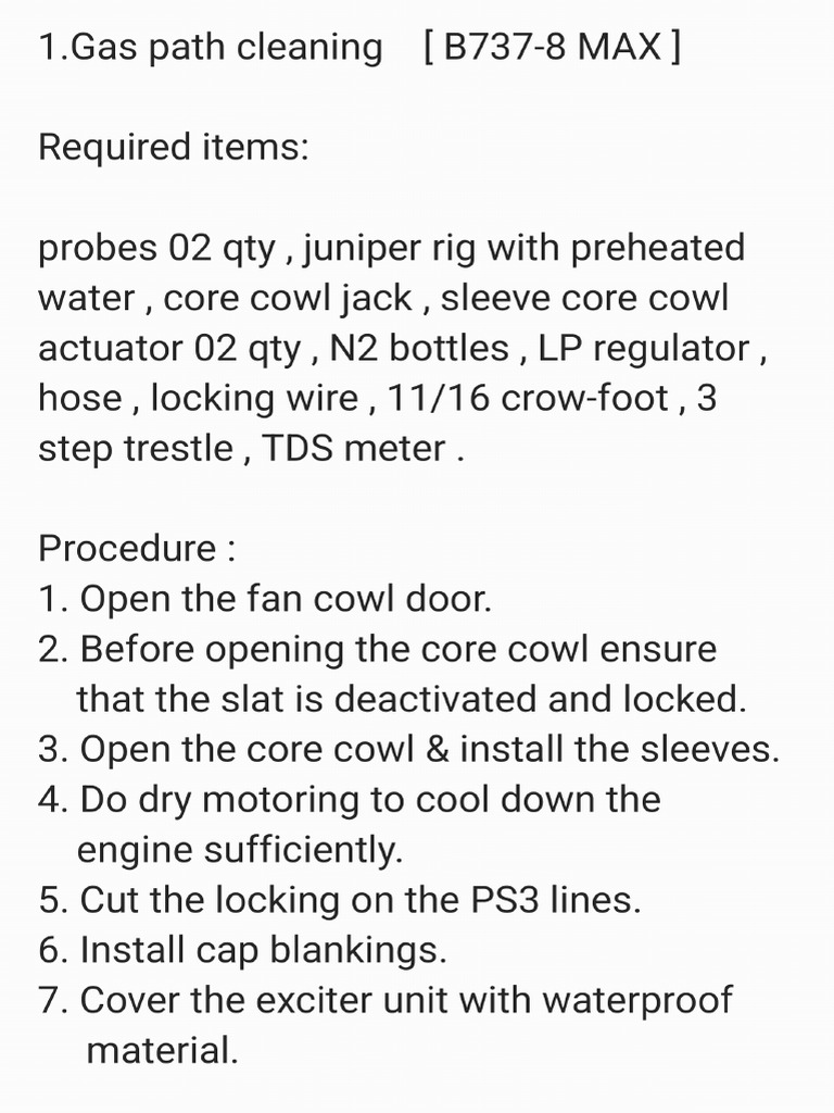 Boeing-737 Max & NG Maintenance - 250424 - 224322 | PDF