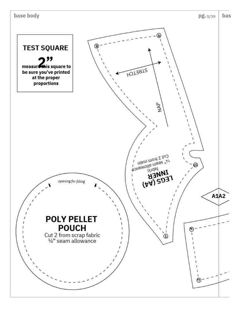 My Little Pony Plush Sewing Pattern - PDF 20250420 232344 0000 | PDF ...