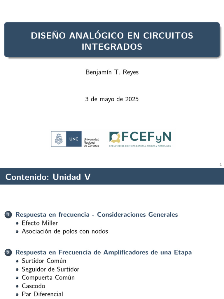 DACI Unidad 5 | PDF | Amplificador operacional | Cantidades fisicas