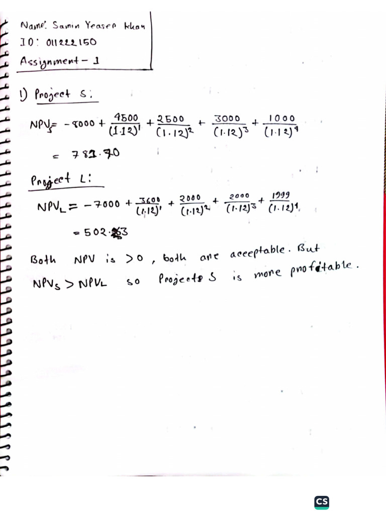 Ipe Assignment | PDF