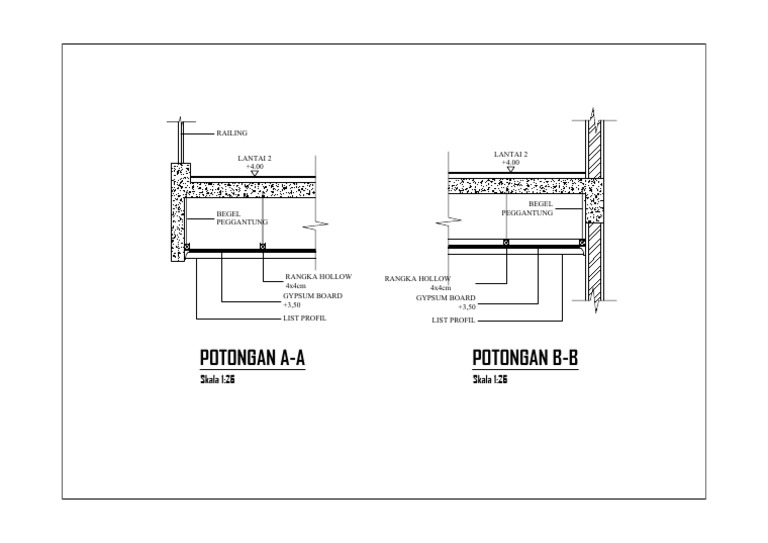 Detail Plafond | PDF