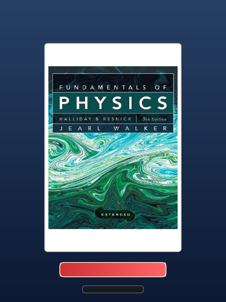 Fundamentals of Physics Extended 9th Edition Full Download | PDF | Matter | Waves