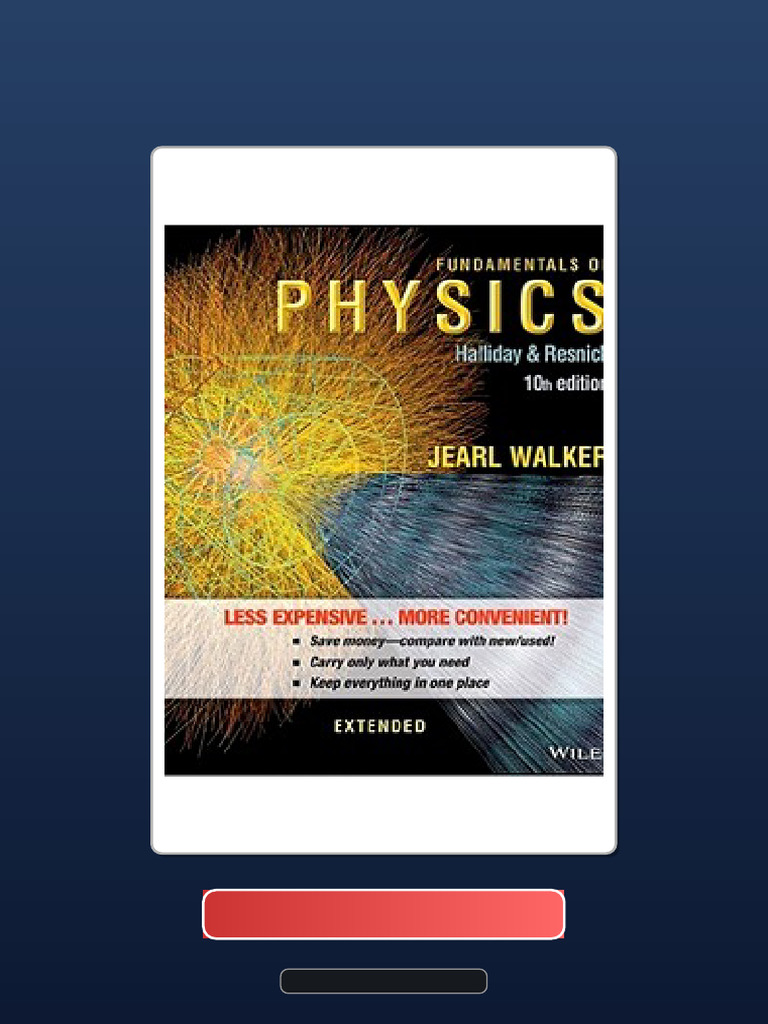 Fundamentals of Physics Extended 10th Edition Full Download | PDF | Matter | Waves
