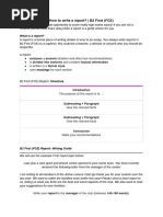 How To Write A Report, FCE | PDF | Human Communication