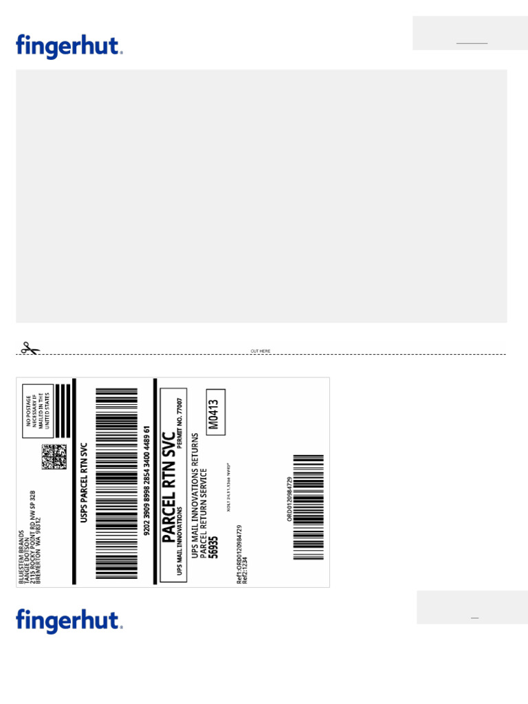 Fingerhut Label 92023909899828543400448961 | PDF